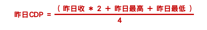 CDP逆勢操作指標用法計算公式 - 短線當沖必學技巧